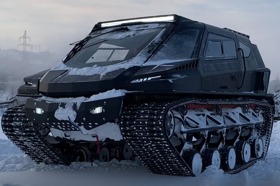 Российская компания Visuva оценила свой вездеход в 7 млн рублей ...