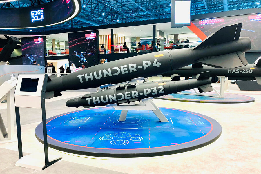 ОАЭ закупят управляемые боеприпасы малой дальности EDGE Halcon Thunder ...