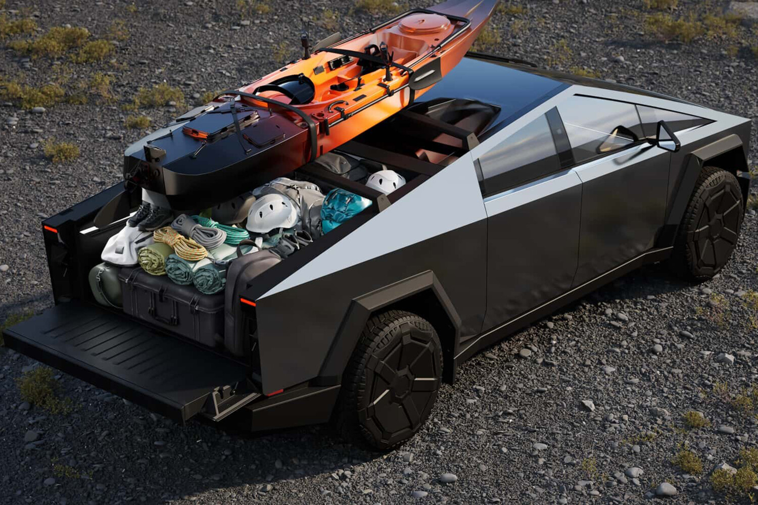 «Лучший пикап, лучший спорткар»: Tesla Cybertruck поступил в продажу ...
