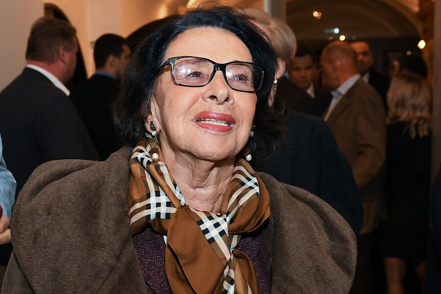 Human Rights Activist and Writer Alla Gerber in Moscow 03.03.2025, 23: ...